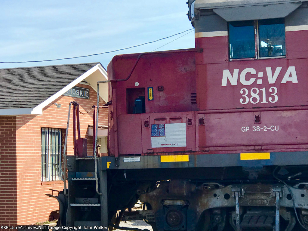 Parked at the station